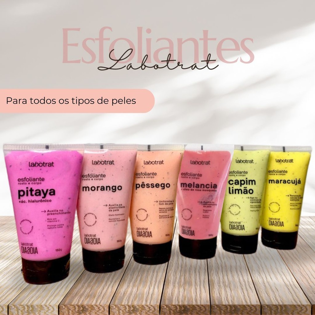 Esfoliante Labotrat Rosto e Corpo 150g | Shopee Brasil