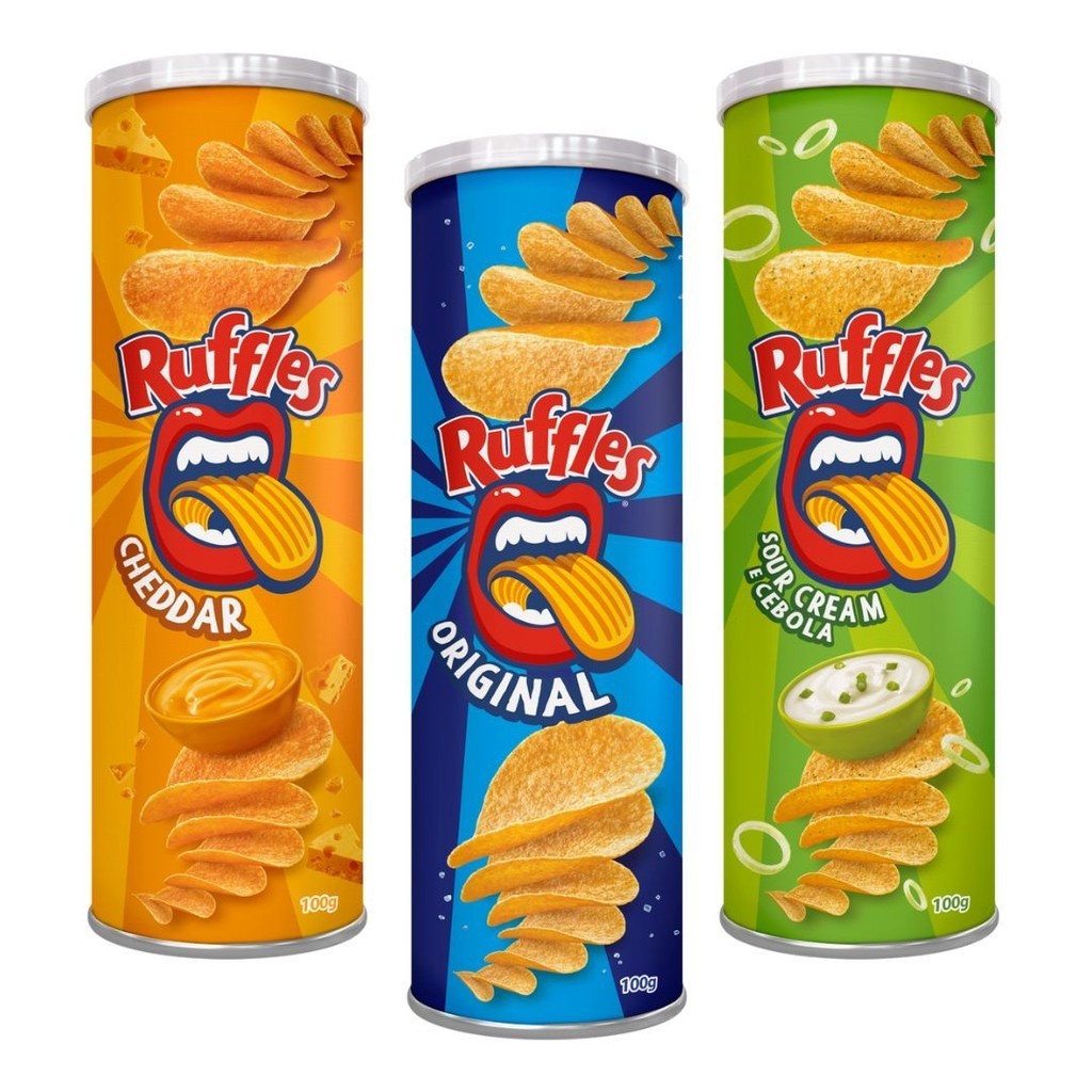 Salgadinho de Batata Ruffles 100g Sabores | Shopee Brasil