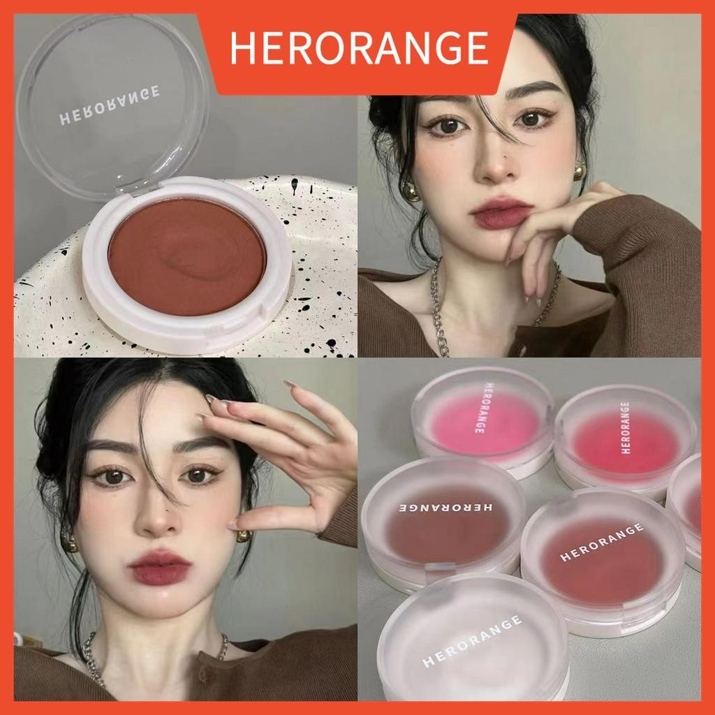 Herorange Soft Light Delicado Creme Monocromático Blush Monocromático ...