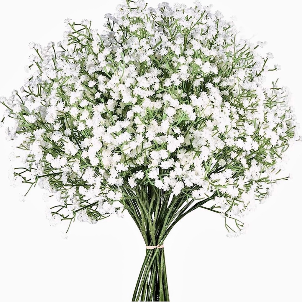 Kit 10 Buque de Flores Gipsofila Flor Artificial Folhagem | Shopee Brasil