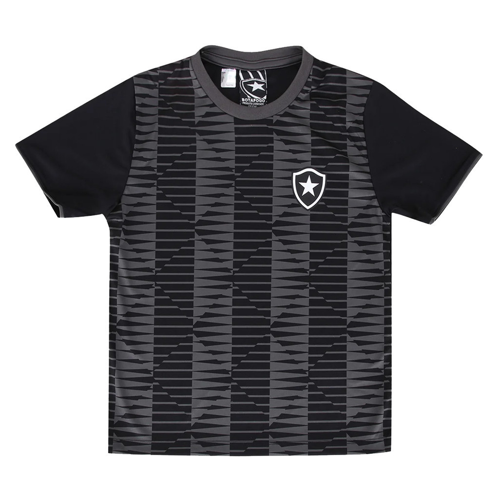 Camisa do Botafogo Infantil Stripes Oficial Braziline | Shopee Brasil
