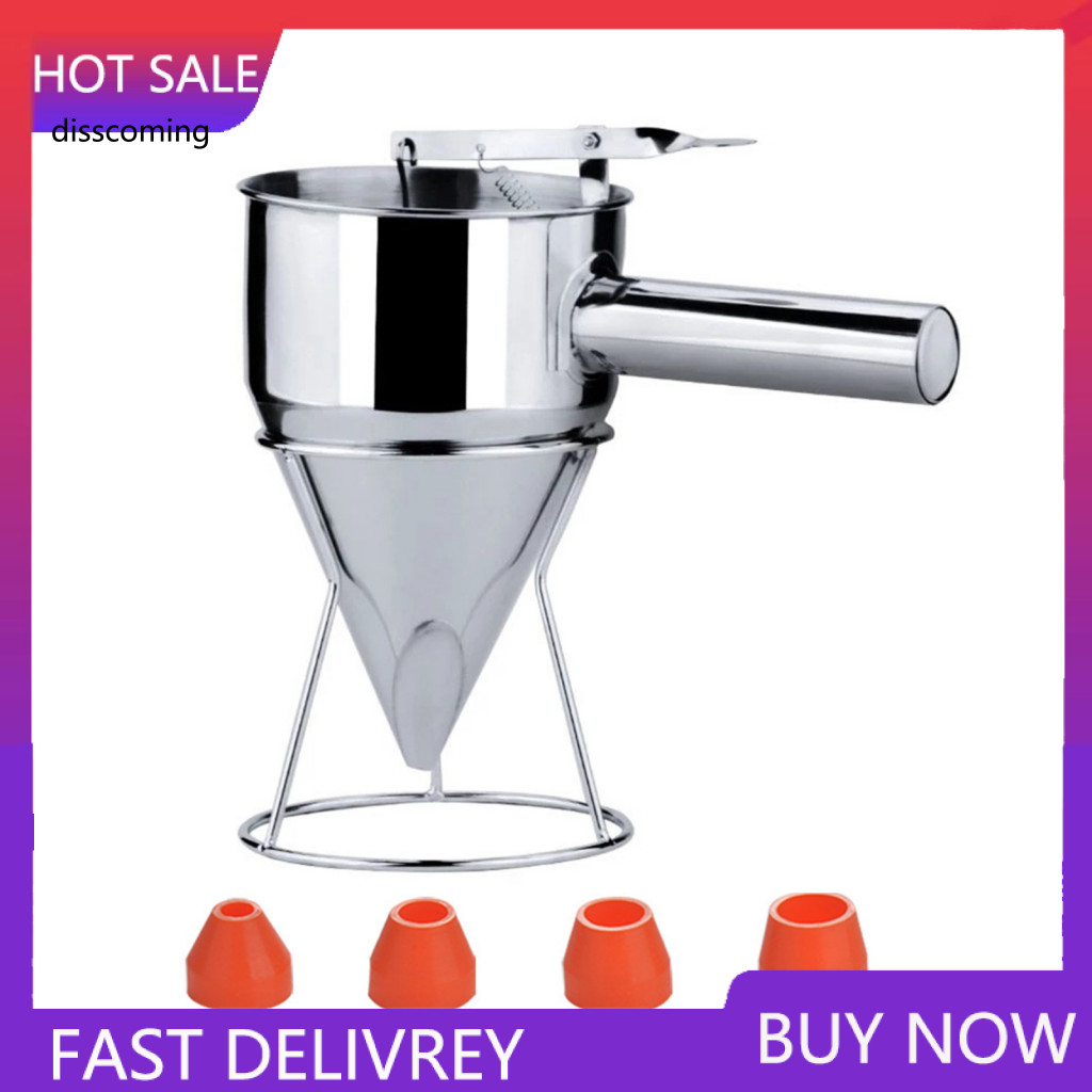 Easy-install Handle Funnel Stainless Steel Dispenser Easy-to-use ...
