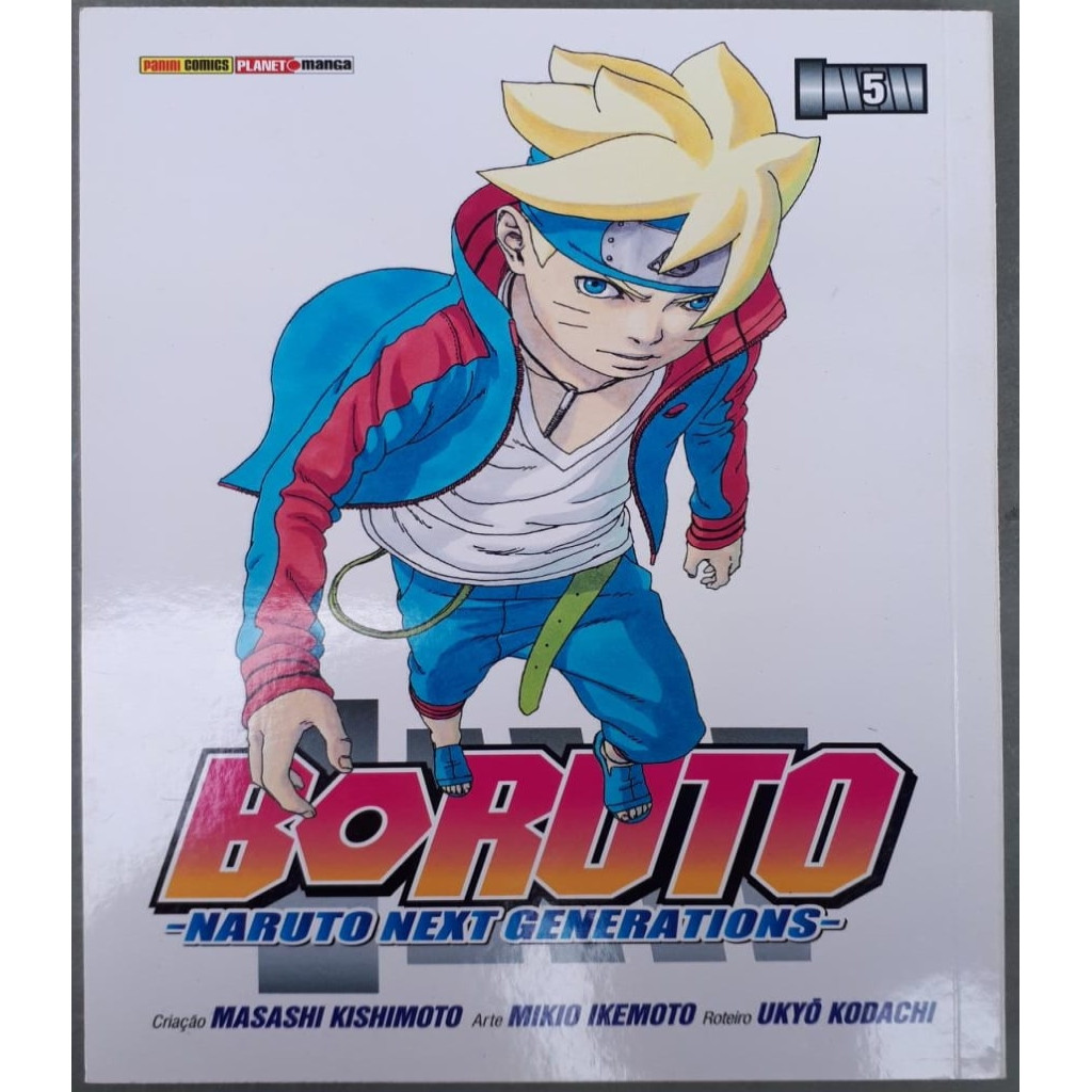 mangá boruto: naruto next generations vol 5 autor masashi kishimoto ...