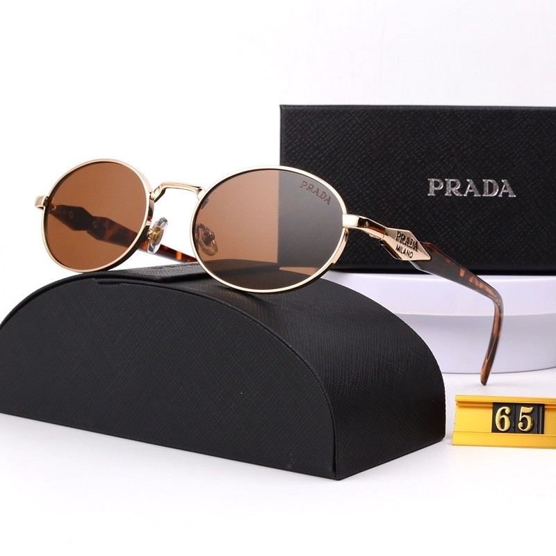 2024 Homens e mulheres da mesma moda casual óculos de sol óculos de sol ...