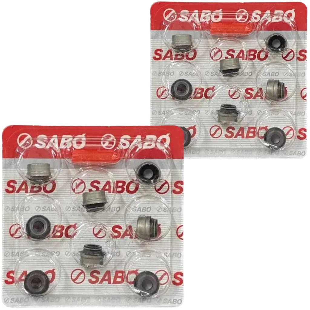 Jogo 16 Retentor Valvula Original Sabo Gol Parati 1.0 16v Amarok 2.0 16v | Shopee Brasil