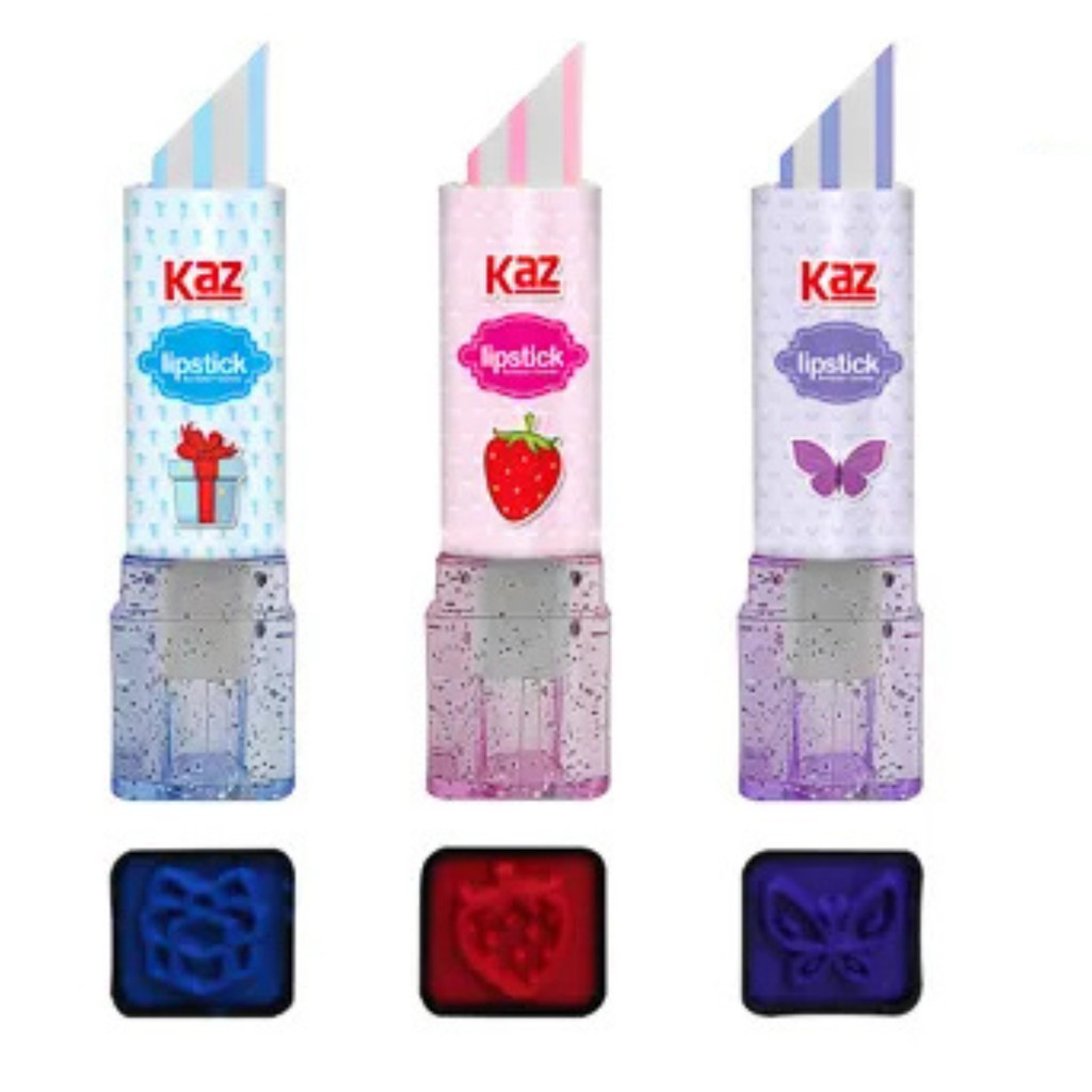 BORRACHA FANTASIA LIPSTICK C. CARIMBO - KAZ | Shopee Brasil