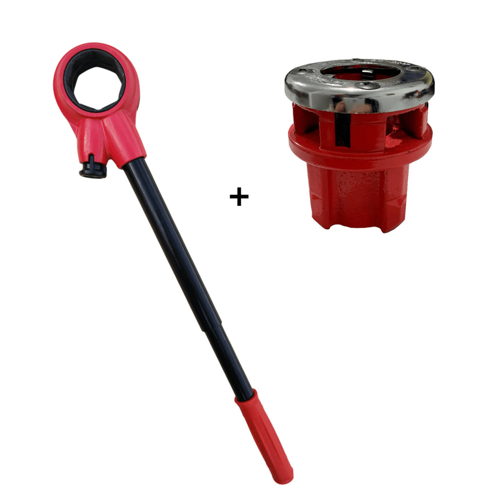 Kit Tarraxa Manual para Cano 1/2 e Porta Catraca Para Tarraxa de Rosca ...