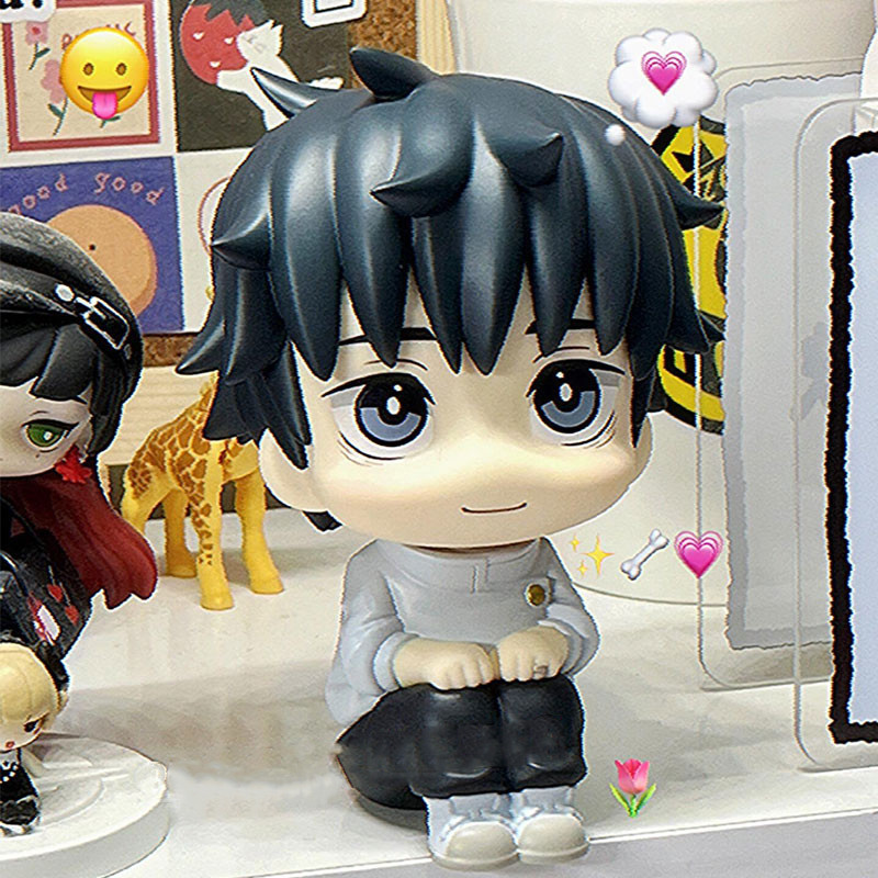 Anime Jujutsu Kaisen Série 10cm Figura Satoru Gojo Geto Suguru Nagi ...