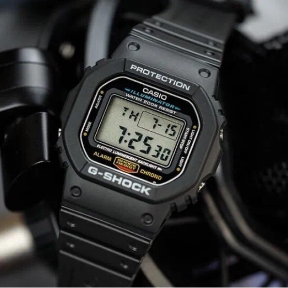 G Shock Relógio Quadrado Japonês Dw5600 Preto Básico Choque Petak Esportivo Digital Dw5600 ...