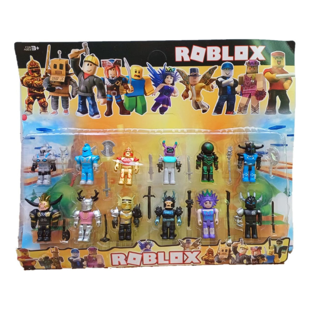 Kit 25 Peças Bonecos Roblox Modelo Novo Brinquedo Grande | Shopee Brasil