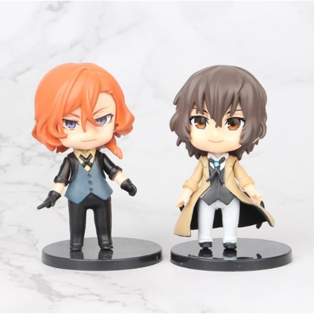 Action figure Bungou Stray dogs - Danzai Chuuya Atsushi Akutagawa ...