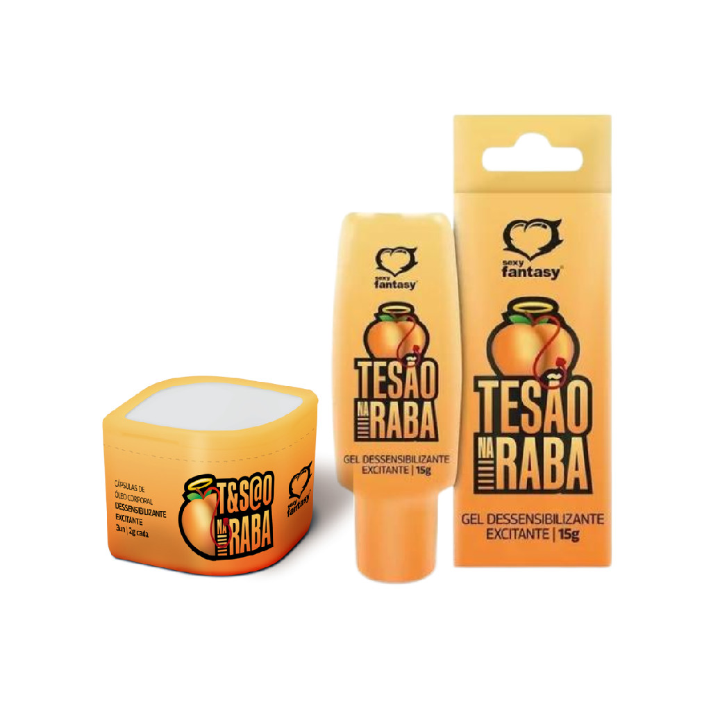 Kit Gel e Bolinhas Para Sexo Anal Tesão na Raba Sexy Fantasy | Shopee ...
