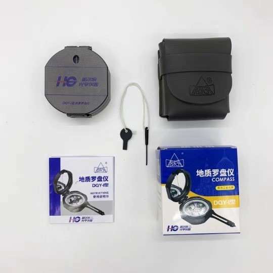 Frete grátis Halbin DQY-1 Bússola geológica multifuncional Bússola de ...