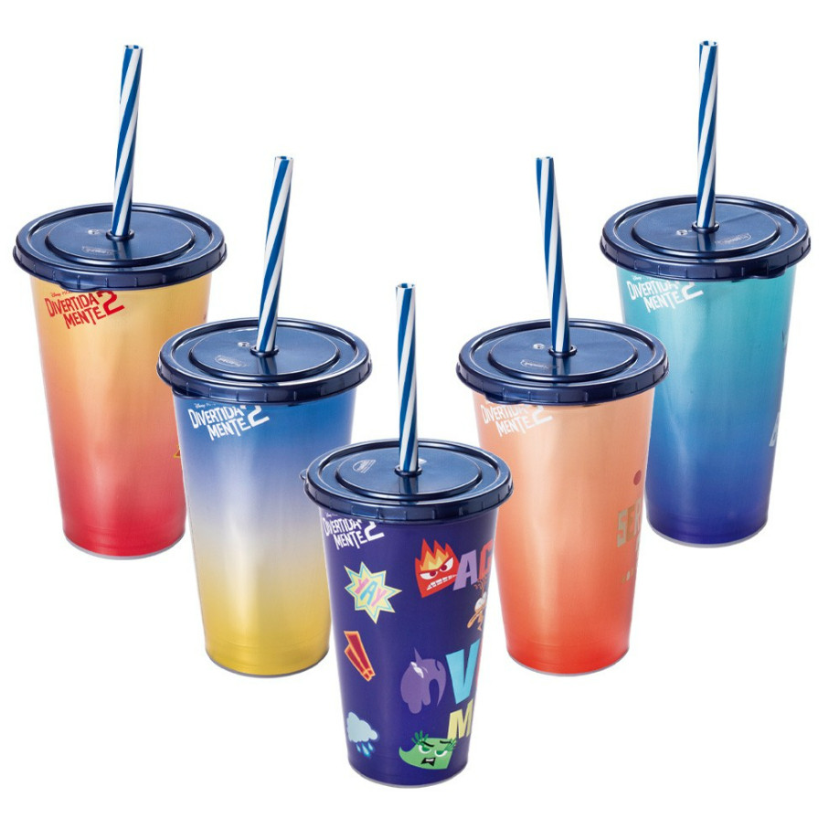 Copo Refri Divertida Mente 2 Com Estampas Sortidas - 500ml | Shopee Brasil