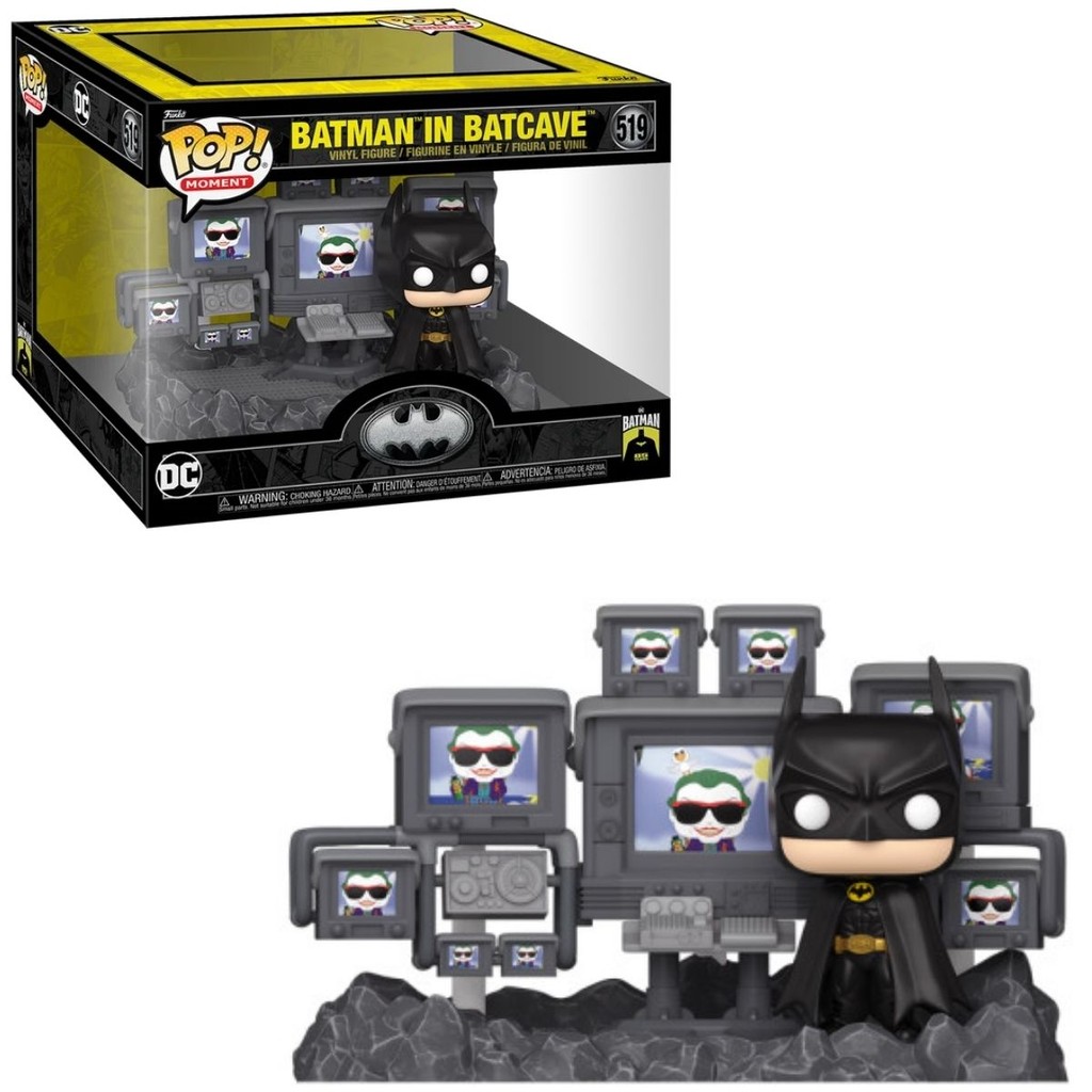 Funko Pop Batman Batcaverna #519 Pop! Moment Batman 85th | Shopee Brasil