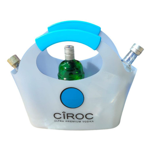 Bolsa Cooler Cîroc Vodka Balde De Gelo Térmica 7 Litros | Shopee Brasil