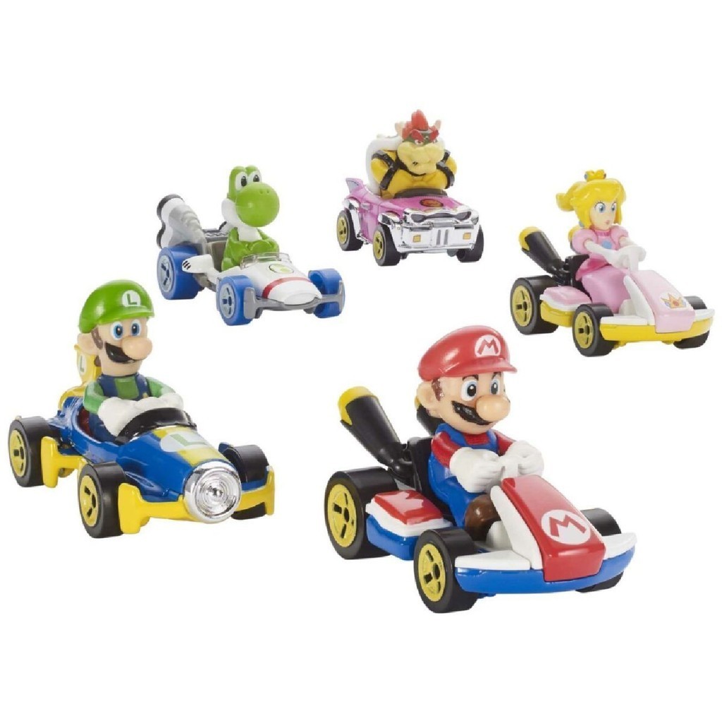 Hot Wheels Colecionável Mario Kart Replica 1:64 GBG25 Mattel | Shopee ...
