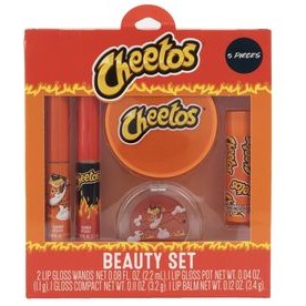 Kit 4 Gloss e 1Lip Balm Cheetos - Taste Beauty | Shopee Brasil