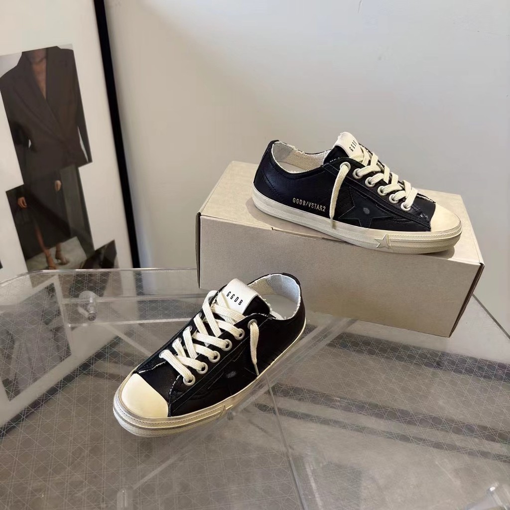 E3777 YMB6 GGDB VSTAR Homens Mulheres Tênis De Ponta Baixa Sapatos ...