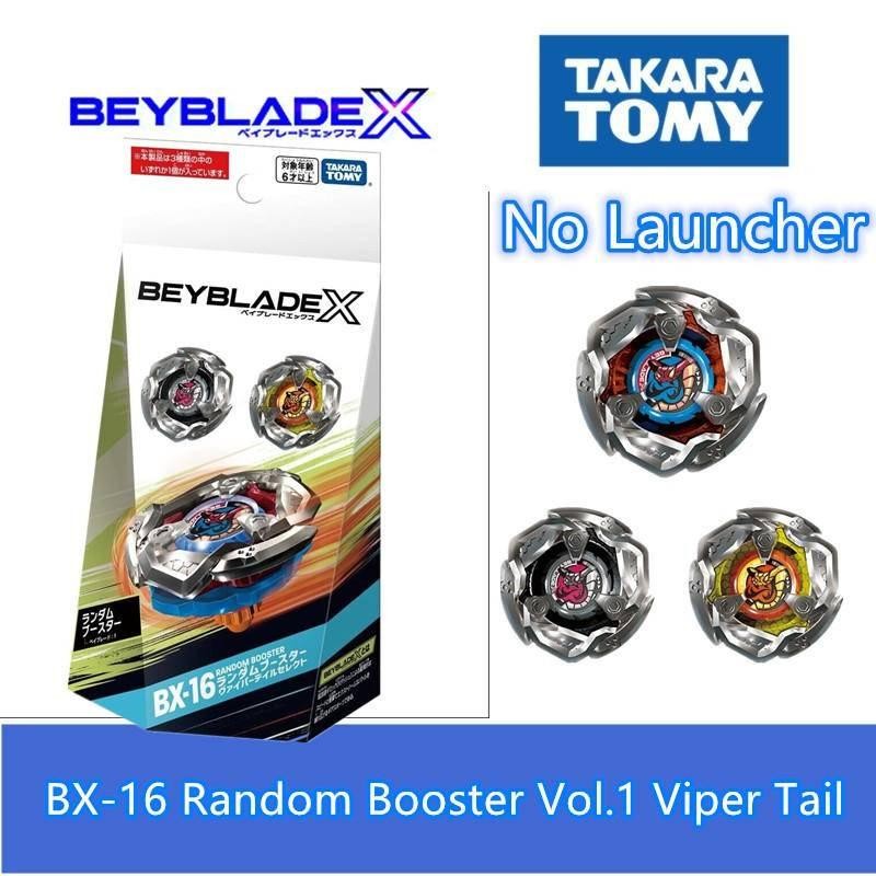 Takara Tomy Beyblade-X Bx-16 Random Booster Vol.1 Viper Tail Spinning Toy (Confimred Style 1 Pc ...