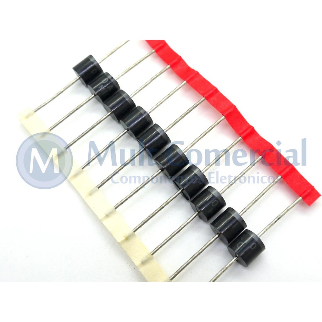 Diodo Retificador 10A10 1000V 10A - 1 Unidade | Shopee Brasil