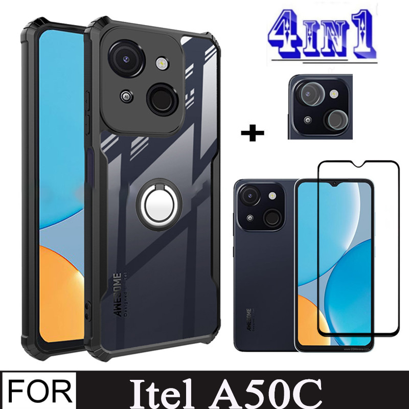 Itel A50C Capa De Telefone À Prova De Choque Para A70 A50 P65 4 Em 1 ...