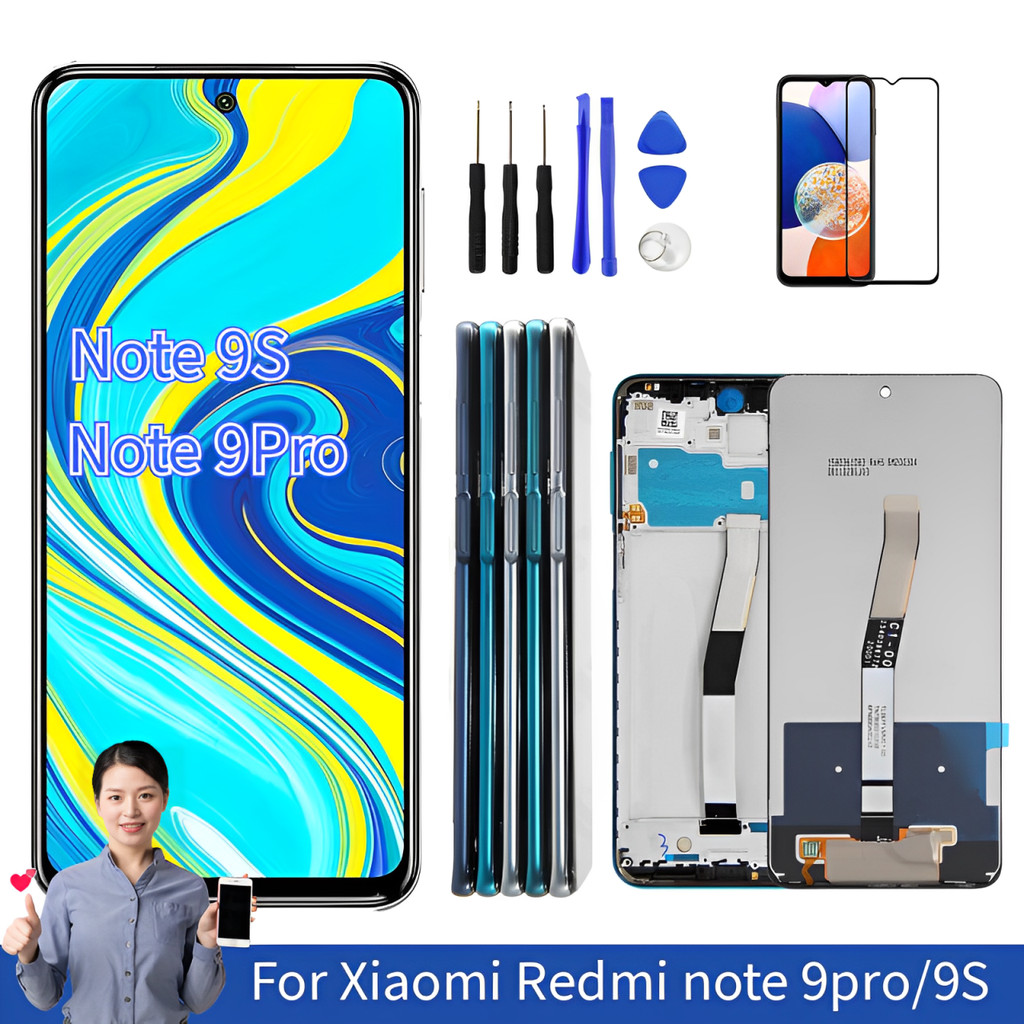 Para Xiaomi Redmi Nota 9 Pro/9s Display LCD Original M2003J6B2G ...