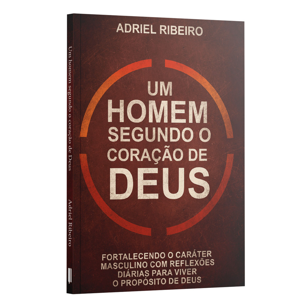 Devocional um homem segundo o coração de Deus | Adriel Ribeiro | Shopee ...