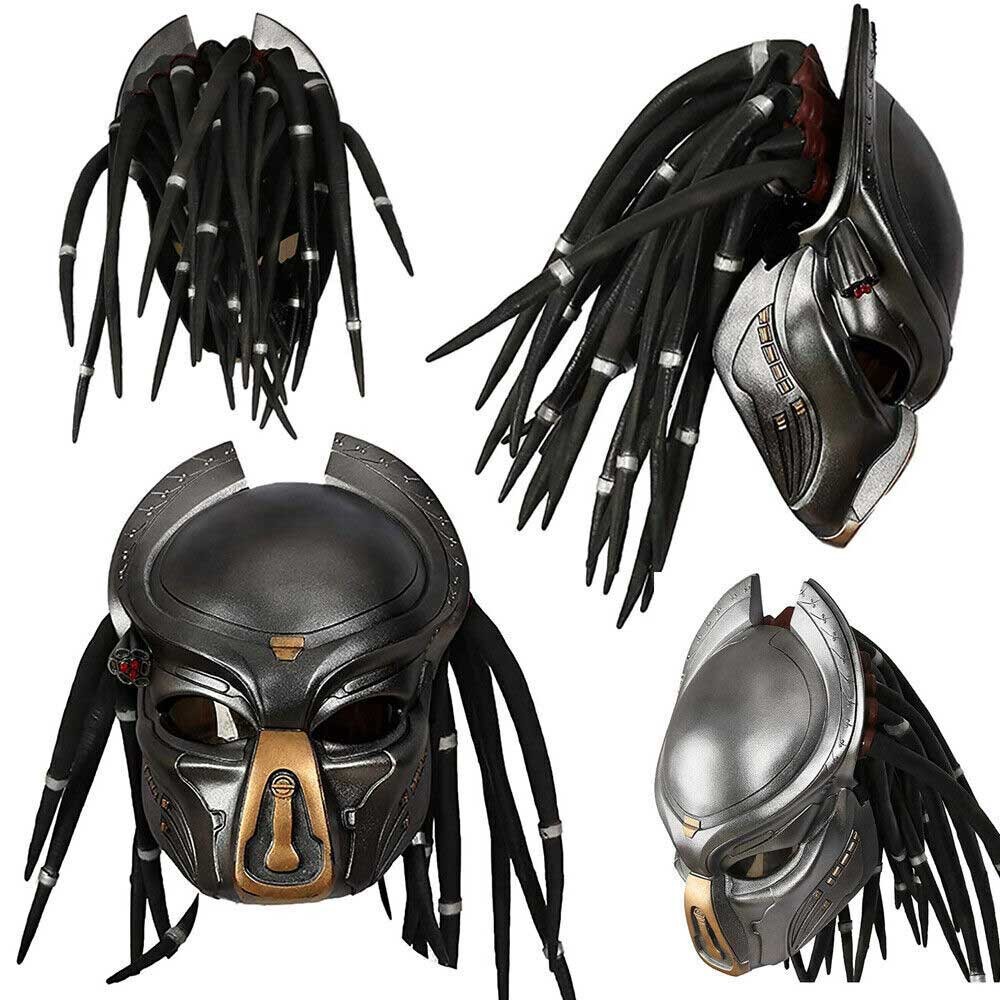 Alien Wars Predator Halloween Mask cos Horror Latex Headgear Helmet ...