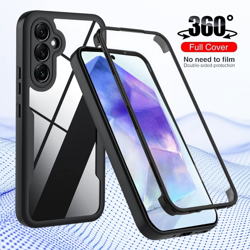 Capa Para Samsung Galaxy A06 A16 A05S A05 A15 A25 A35 A55 A14 A24 A34 A54 A51 A71 360 De ...