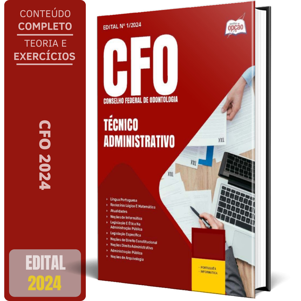 Apostila CFO 2024 - Técnico Administrativo | Shopee Brasil