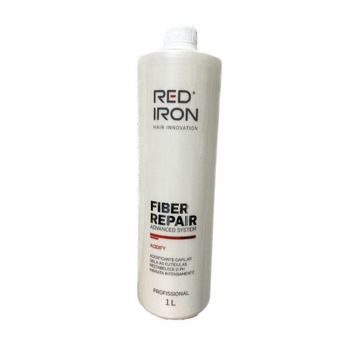 Red Iron Fiber Repair Acidify 1L | Shopee Brasil