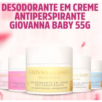 Giovanna Baby Desodorante em Creme Antitranspirante 55G | Shopee Brasil