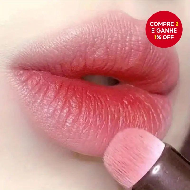 Pincel Labial De Ponta Redonda De 1/3 Peças Para Misturar Batom ...