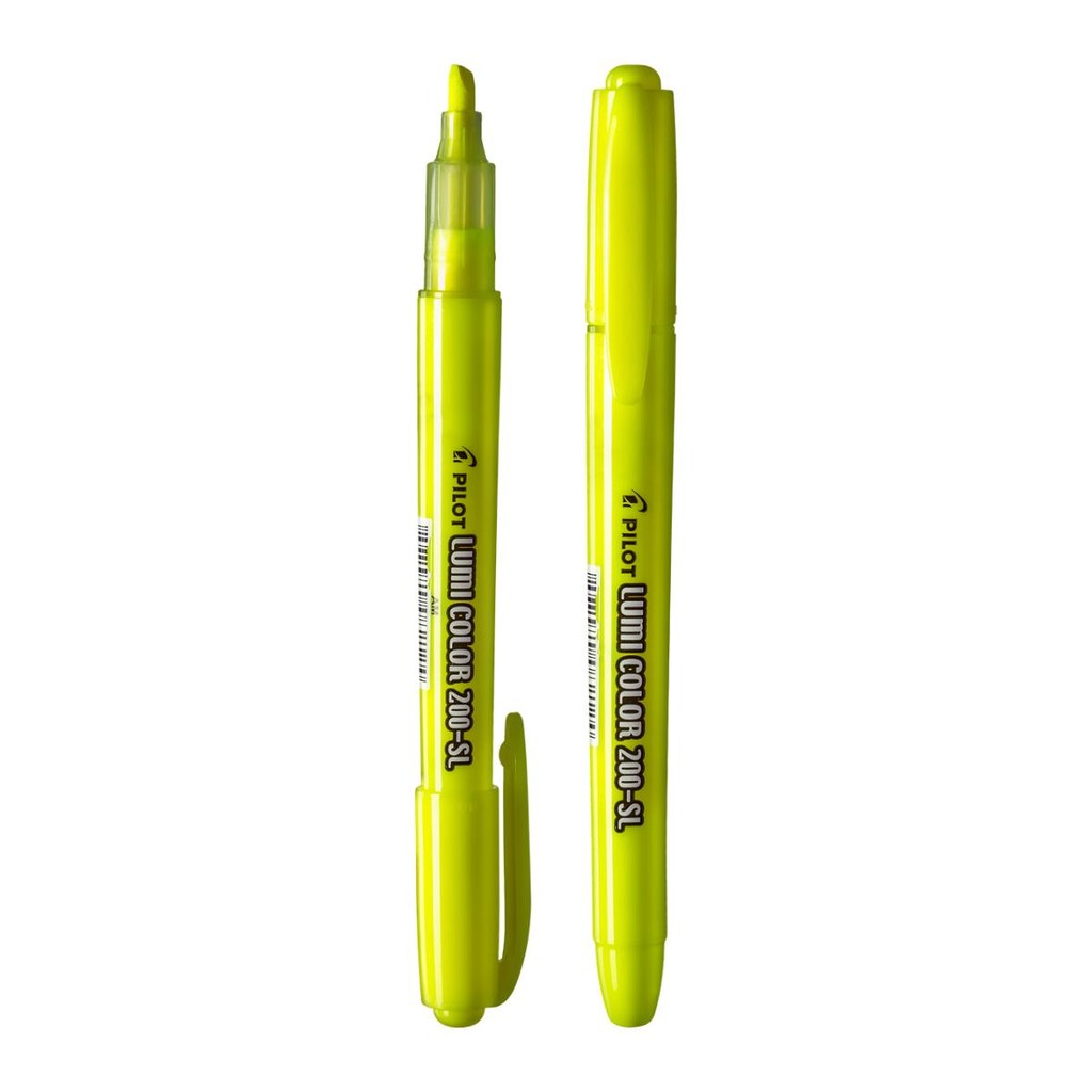 Marca Texto Lumicolor Amarelo 200-SL Pilot Unidade | Shopee Brasil