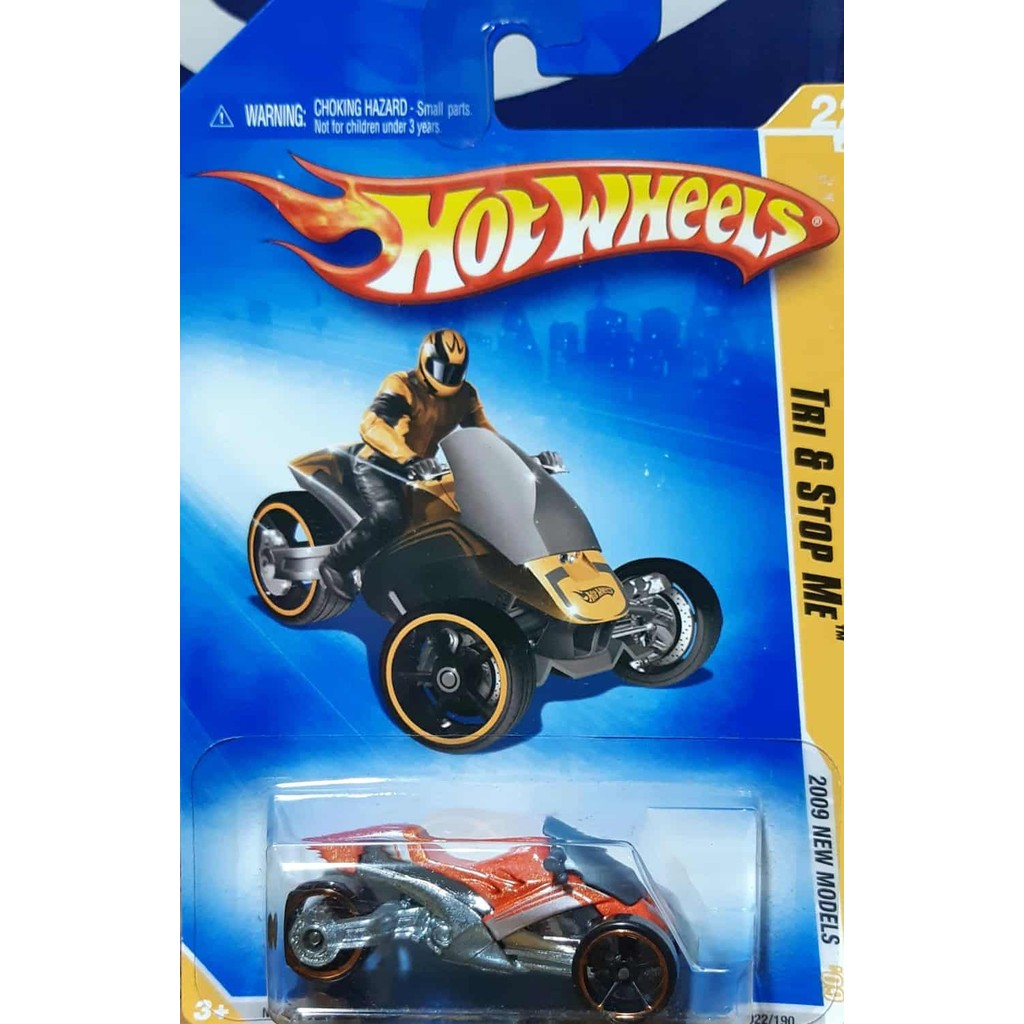 Hot Wheels New Models - Tri & Stop me | Shopee Brasil