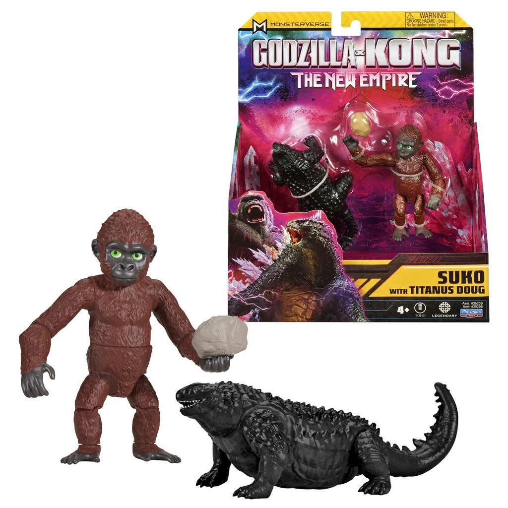 Monsterverse Godzilla x Kong : O Novo Império Suko Com Titanus Doug ...
