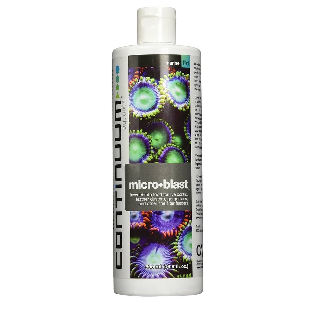 Micro Blast 250ml Continuum Alimento Para Corais | Shopee Brasil