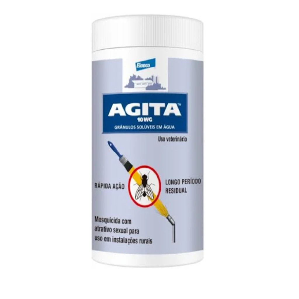 Agita 10 Wg 250g - Controle Eficaz De Moscas - Elanco | Shopee Brasil