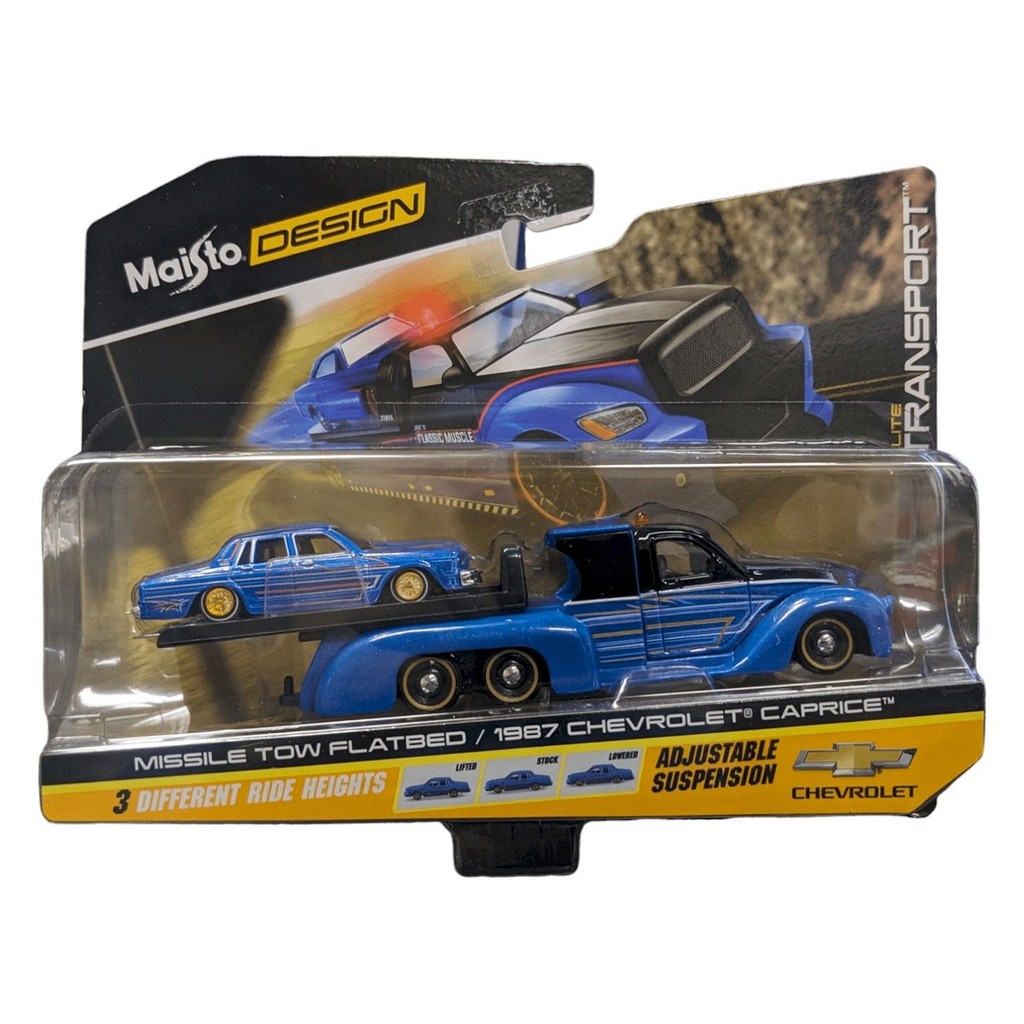 Guincho Missile Tow Flatbed + 1987 Chevrolet Caprice - Elite Transport ...