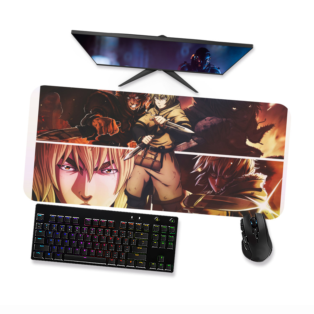 Mouse pad VINLAND SAGA Thorfinn 1 - Mousepad Gamer 90x40 80x40 60x40 ...