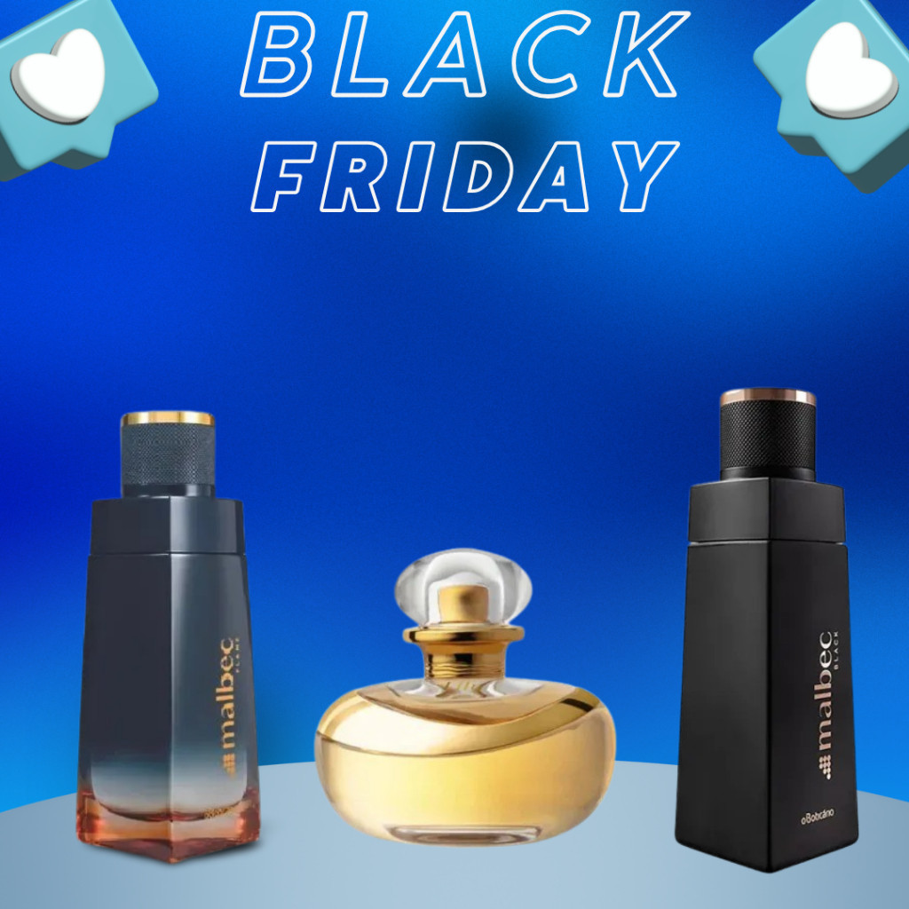 Conjunto de 3 Perfumes Malbec Flame, Lily, Malbec Black Pronta Entrega ...