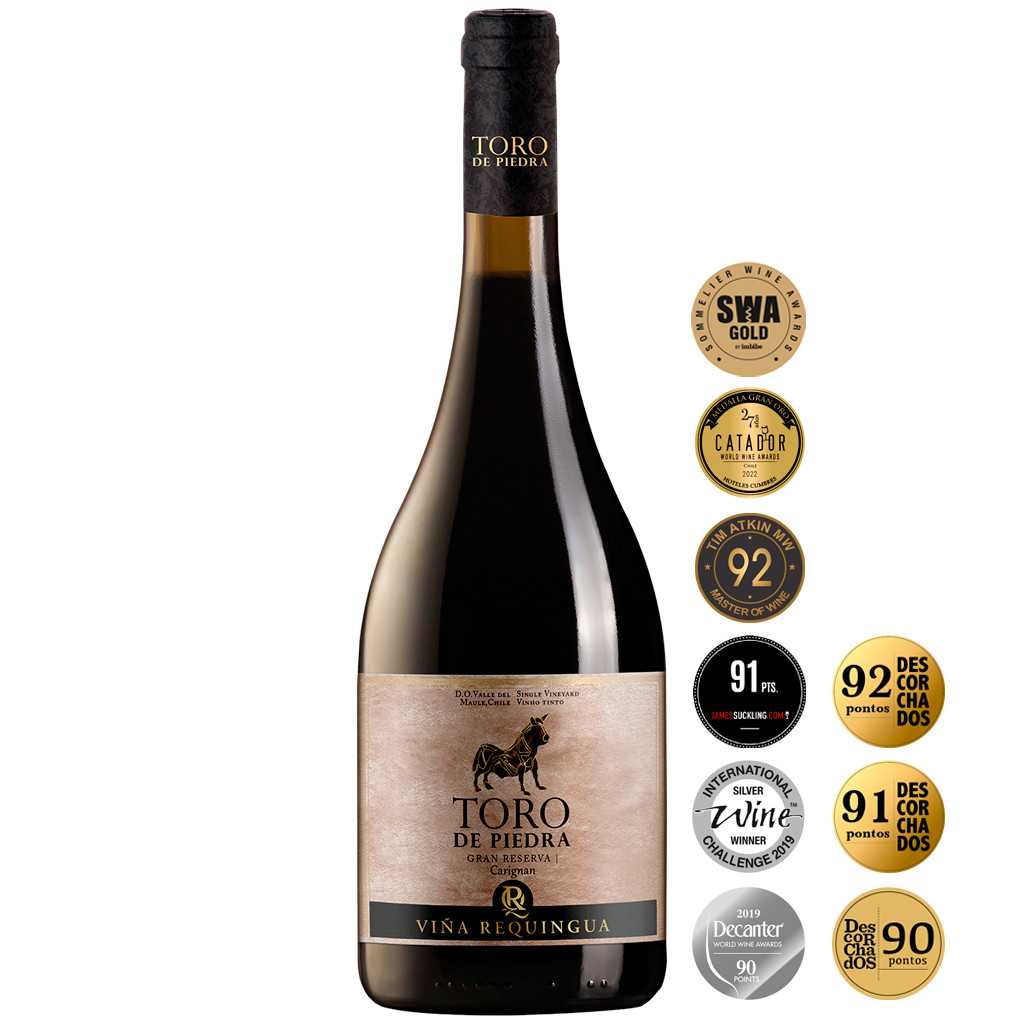 Vinho Toro de Piedra Gran Reserva Carignan – Tinto Chileno Potente e ...