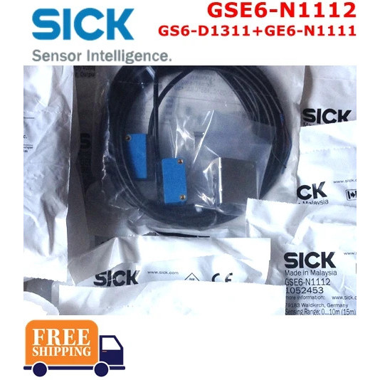 Interruptor SICK GSE6-N1112 1052453 (GS6-D1311 + GE6-N1111) Novo ERFX ...