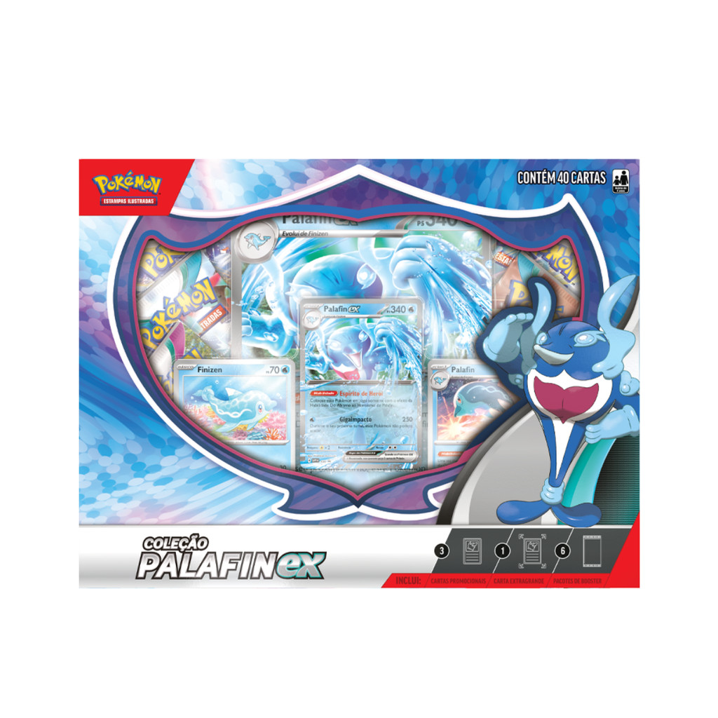 Pokémon TCG Box Palafin EX | Shopee Brasil