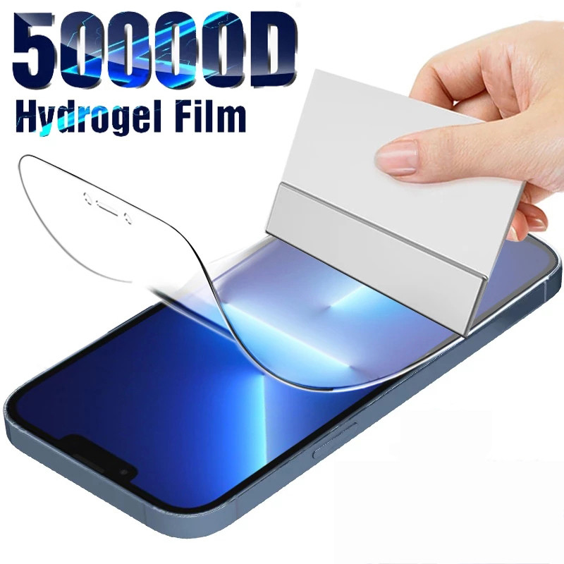 Filme De Hidrogel Anti-Azul Ray/HD Transparente/Fosco Para Samsung S24 ...