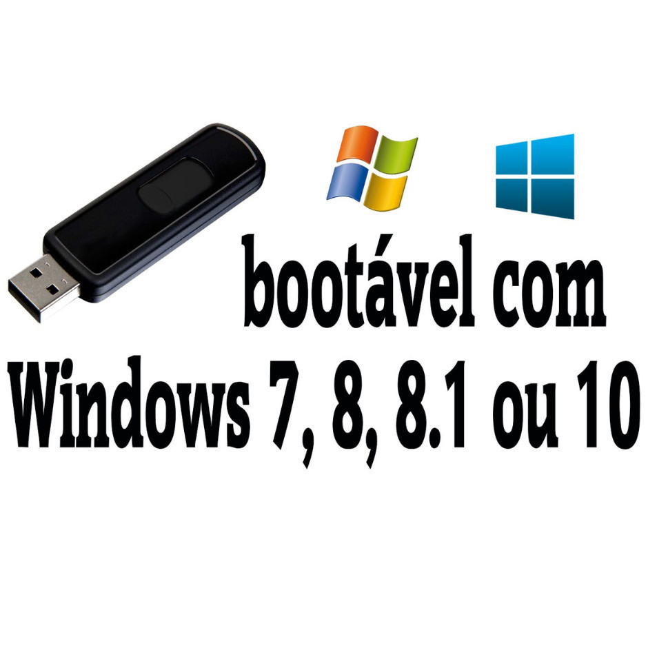 Pendrive Bootavel C\ Windows 7/8/10/11 Com Pacote Office | Shopee Brasil