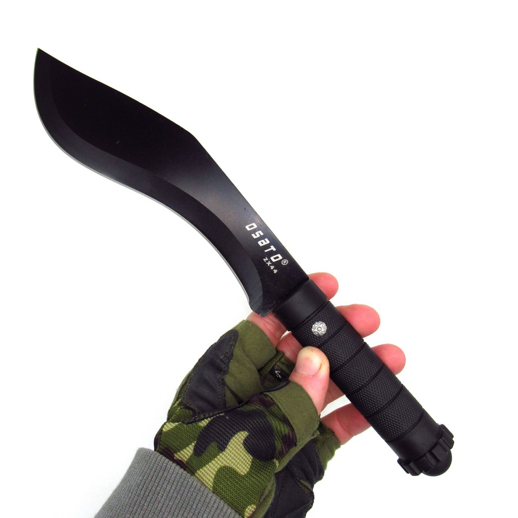 Faca Kukri Zx44 Osato Lamina Curva Camping Caça Pesca | Shopee Brasil