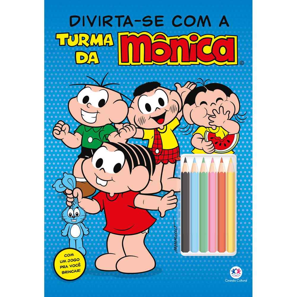 Turma Da Mônica - Divirta-se Com A Turma Da Mônica, De Marina Knobl ...