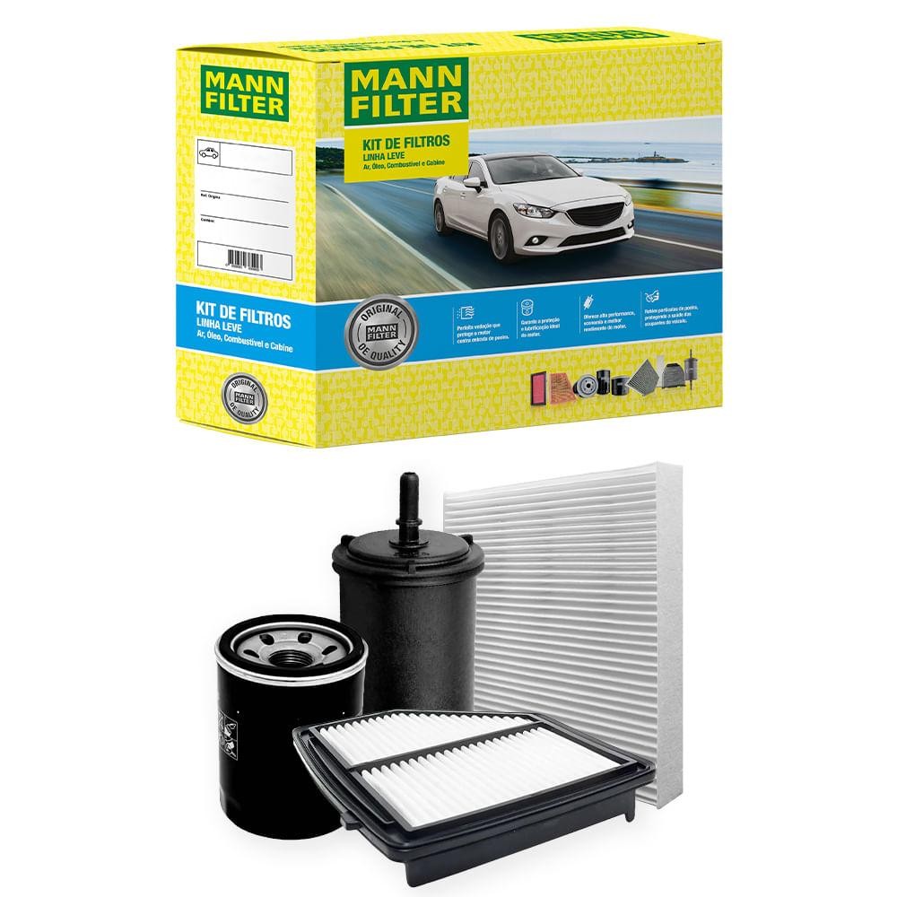 Kit Filtro HR-V 1.8 16V 2015 a 2021 MANN-FILTER | Shopee Brasil